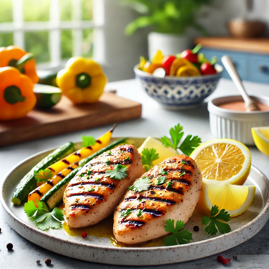 Grilled Chicken with Ginger : A Delicious and Healthy Recipe ...