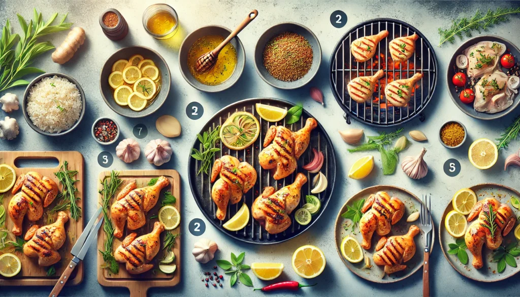 Step-by-Step Grilled Chicken with Ginger - chickdish.com