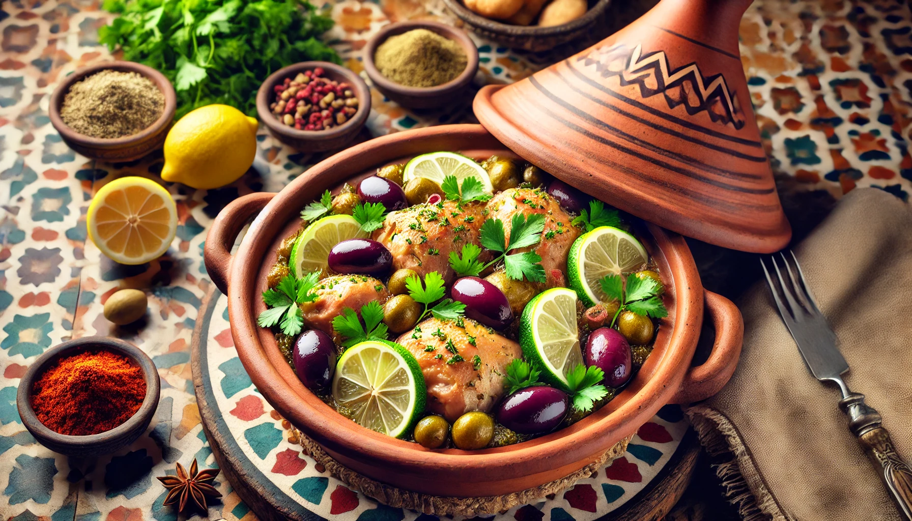 Moroccan Chicken Tagine with Olives: A Step-by-Step Guide - chickdish.com