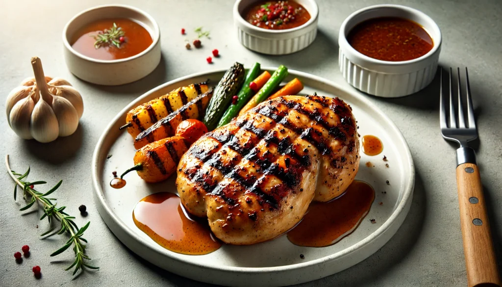 Grilled Chicken Sauce: Grilled Chicken Has a Distinctive Flavor ...